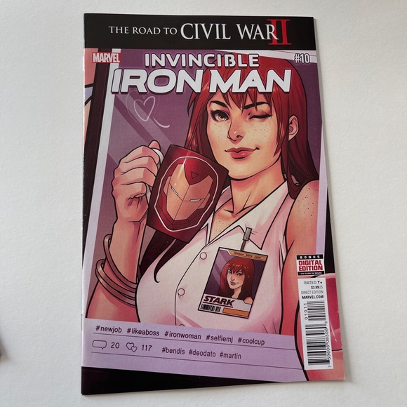 Marvel | Other | Invincible Iron Man Comics Issues 4 And Mary Jane ...